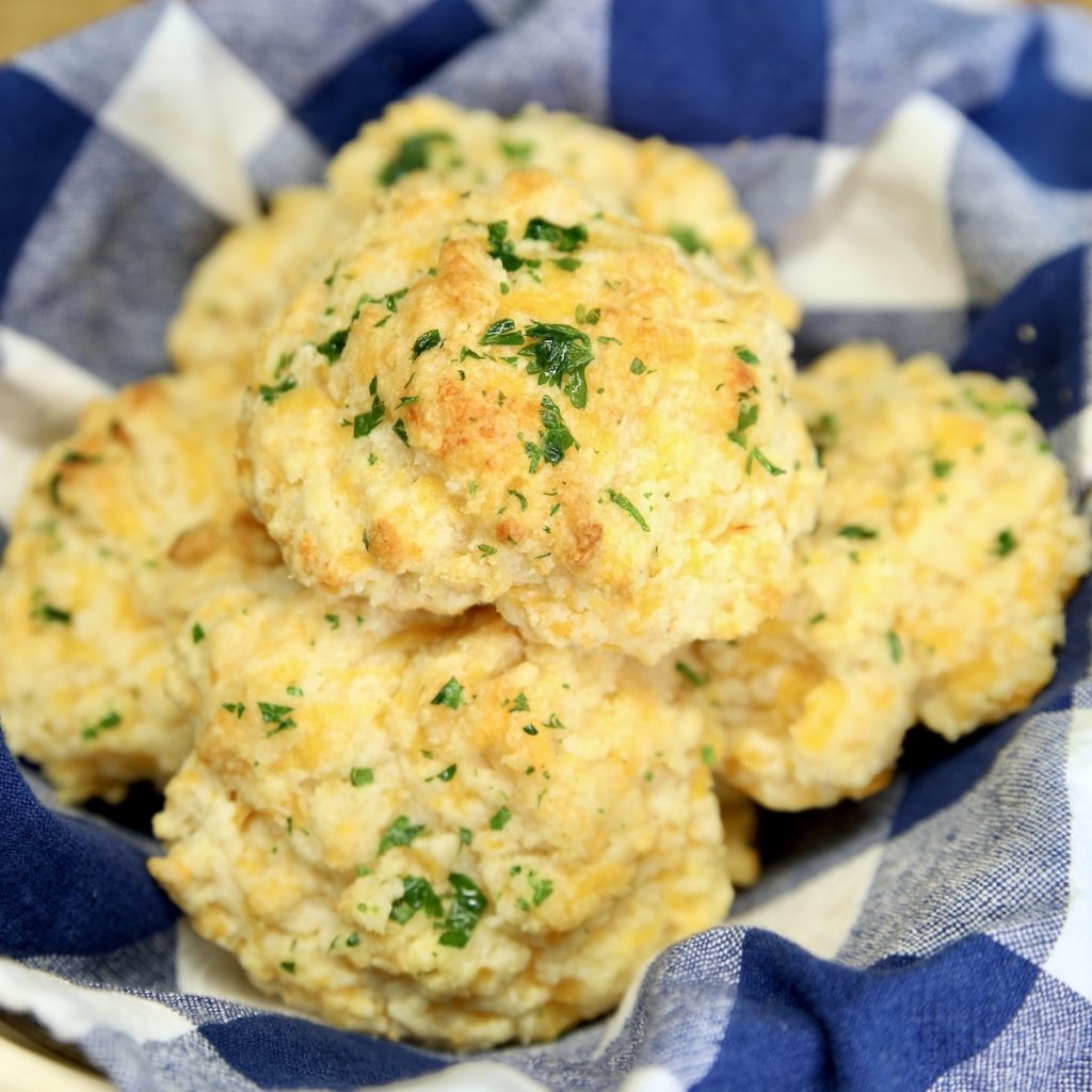 Garlic Cheese Biscuits - My Bread Recipes